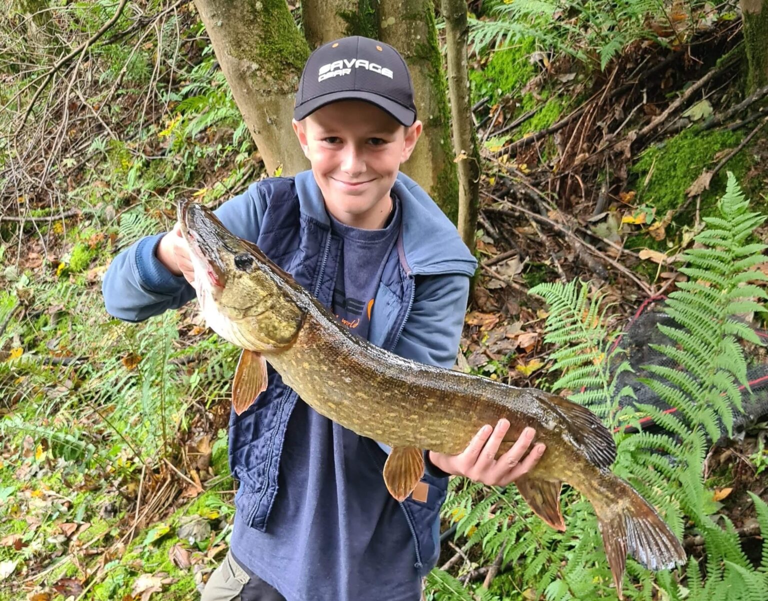 Fin gedde til Sebastian - Abu Garcias Fiskechallenge